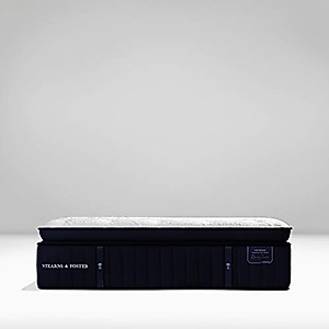 Stearns & Foster Lux Estate 16" Cassatt Luxury Ultra Plush Euro Pillowtop Mattress, King, Hand Built in the USA