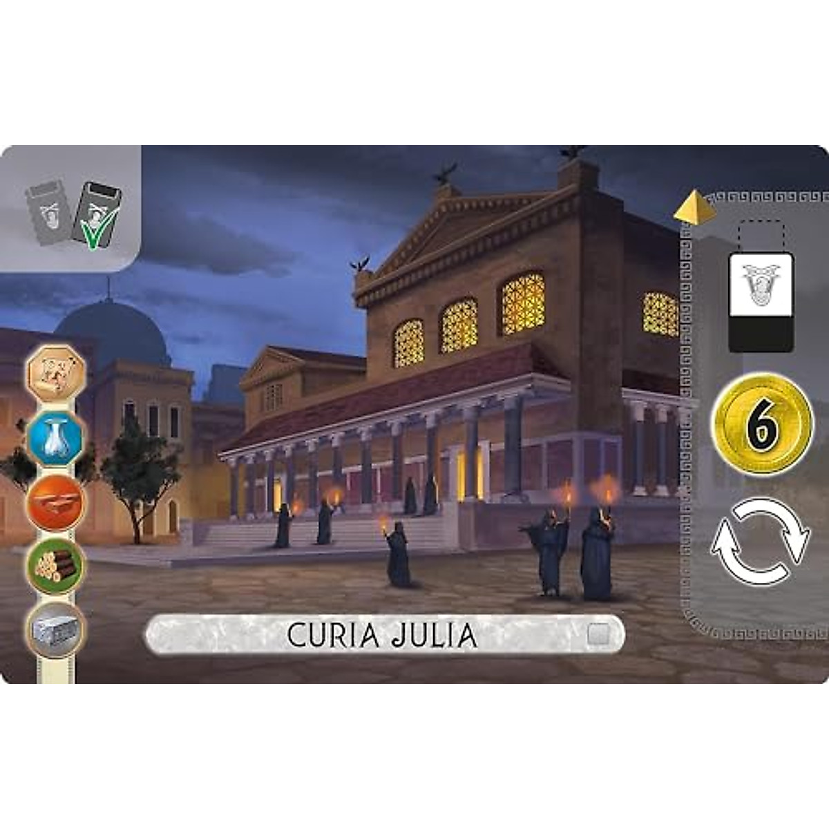 7 Wonders Duel Agora Board Game EXPANSION | 2 Player Game| Strategy Board Game | Civilization Board Game for Game Night | Board Game for Couples | Ages 10+ | Made by Repos Production