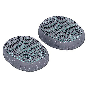 DAUERHAFT Blue Headphone Ear Pads Durable Ear Cushions Replacement Easy to Operation Soft for Skullcandy Riff Wireless