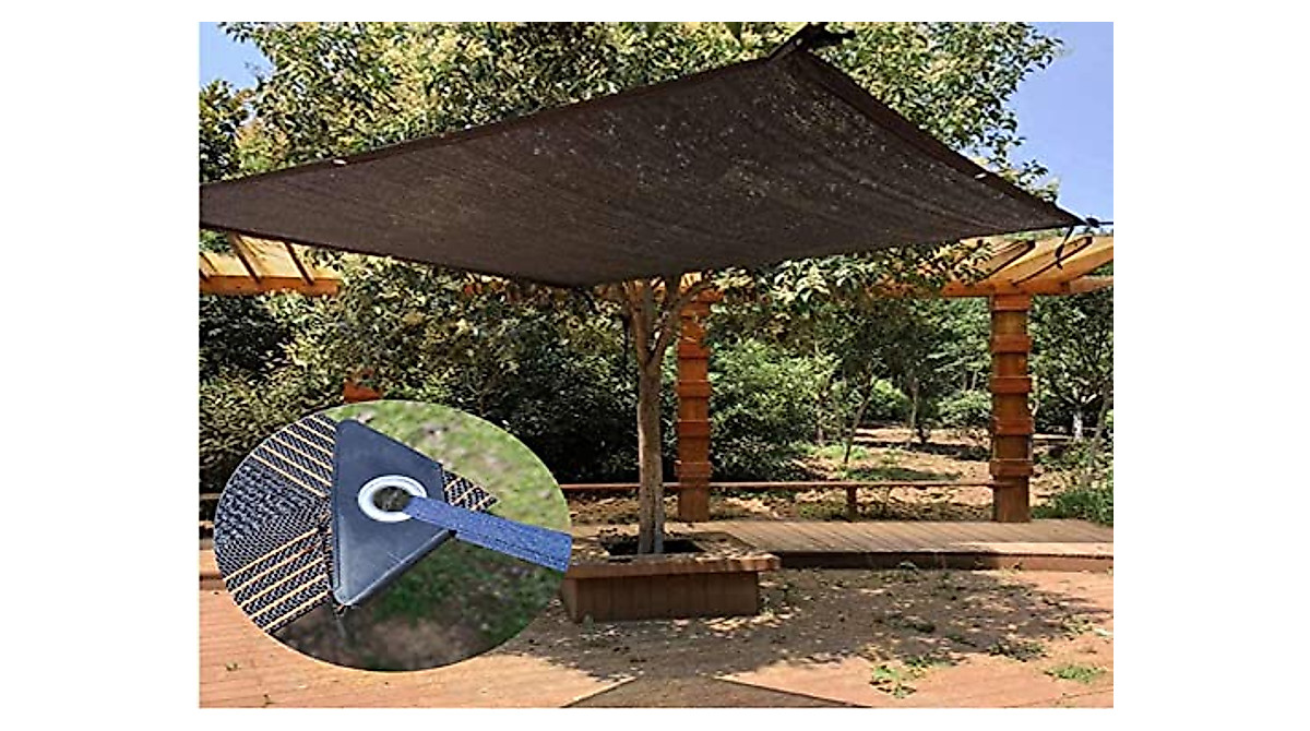 HomeABC Dog Kennel Shade Cover 90% Sunblock Tarp 6x10 ft for Outdoor Pets