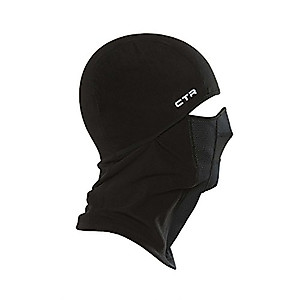 Chaos -CTR Tempest Multi Tasker Pro Micro Fleece Balaclava with Windproof Face Mask, Black, Small/Medium