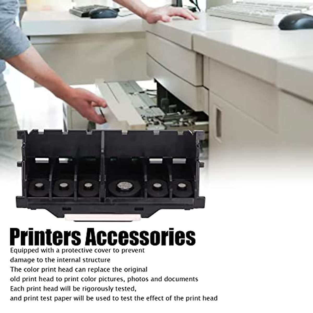 Limouyin Printhead for Canon, QY6-0083 Printer Print Head Replacement for Canon MG6310, MG6320, MG6350, MG6380, MG7120, MG7150, IP7110, MG7180, MG7520, MG7550, IP8720, IP8750, IP8780