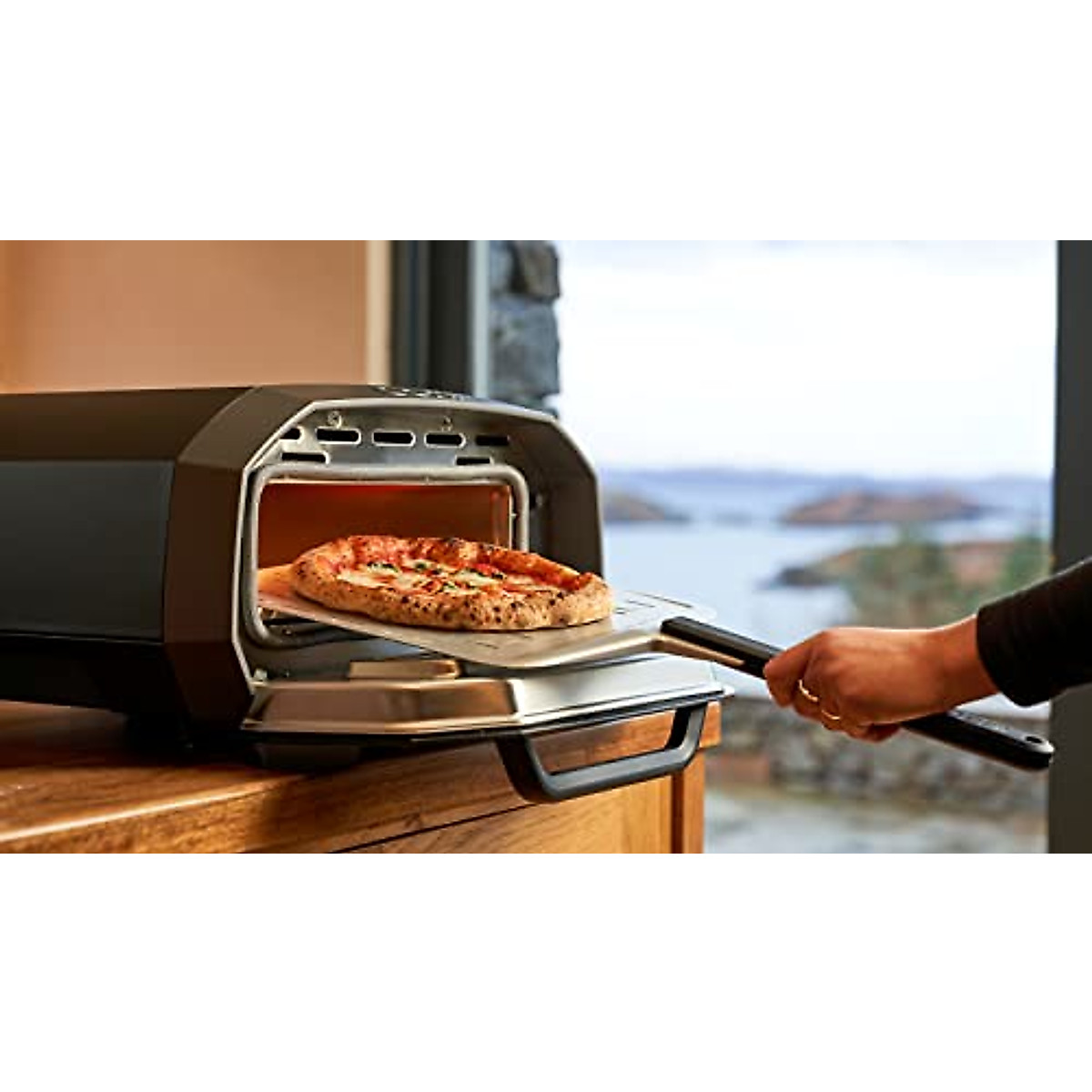 Ooni Volt 12 Electric Pizza Oven - Electric Versitle Pizza Oven - Indoor and Outdoor Pizza Maker - Kitchen Countertop Oven