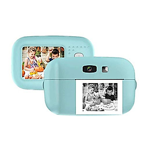 LKYBOA Plastic Small SLR Children's Camera -Kids Camera, Camera for Kids Video Cameras Kids Digital Camera Year Old Girl with Card