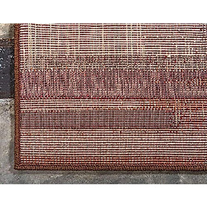 Unique Loom Autumn Collection Area Rug - Wheat (2' x 3' 1" Rectangle, Multi/ Beige)