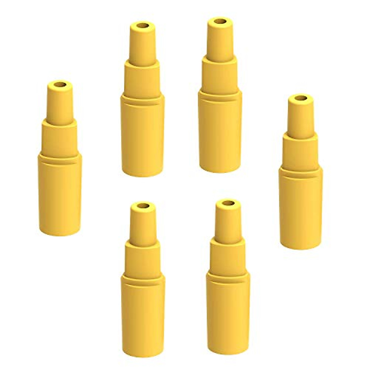 BabyValley New Version Backflow Adapter for Spectra S1, Spectra S2, Spectra 9 Plus Pump to Use with Medela Breastshield Parts; Connects Between Medela Flange and Spectra Backflow Protector (yellow6)