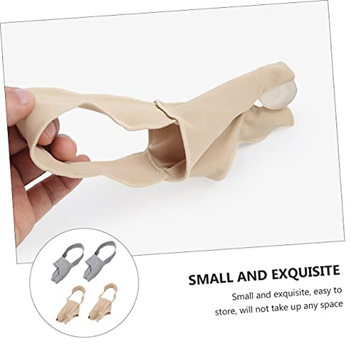 Healeved Wrist Supports Foot Protector Wrist Splints Thumb Splint Silicone Socks 2 Pairs Bunion Night Splint Silicone Spacers Bunion Hallux Valgus Correct Cover Socks