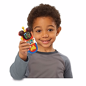 Disney Junior Mickey Mouse Funhouse Communicator with Lights and Sounds, Officially Licensed Kids Toys for Ages 3 Up by Just Play