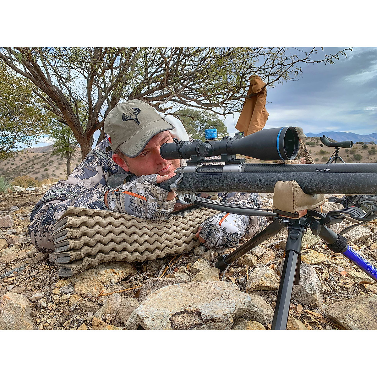 Huskemaw 5-20x50mm Blue Diamond Rifle Scope w/Huntsmart Reticle, Black 10520BDMB