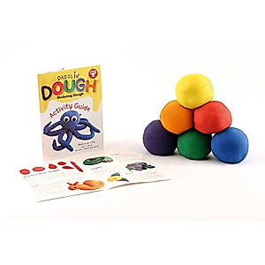 Hygloss Products Dazzlin' Dough, Red, 3 lb. tub