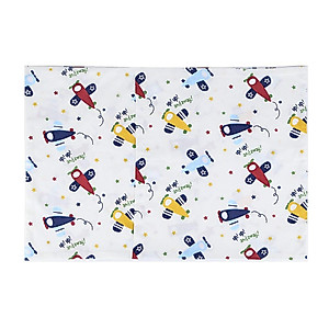 IBraFashion Toddler Pillowcases 2 Packs 100% Cotton 14x19 for 13x18, 12x16 Toddler Pillow Airplanes Printings Boys