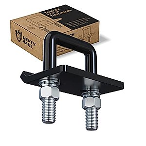 Hefty Haul Trailer Hitch Tightener for 1.25" and 2" Hitch Anti Rattle, Heavy Duty Steel, Anti Rattle Hitch Tightener 2 Inch, Trailer Hitch Accessories, Hitch Clamp, Tow Hitch Stabilizer, 1 Pack