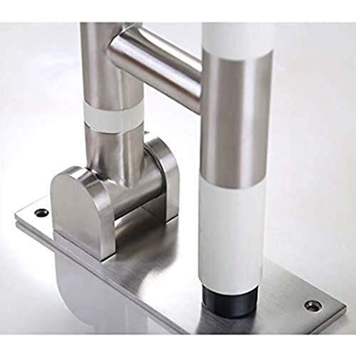 AIHEDOUJ handrail Grab Rails,Shower Grab Bar, Elderly Disabled Pregnant Women, Safety Non-Slip Accessible Bathroom Handrails, Bathtub, Toilet Kitchen/White/60Cm