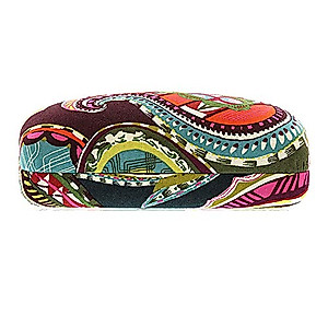 Vera Bradley Sunglasses/Eyeglasses Clamshell Hard Case (Heirloom Paisley, Sunglasses Case)