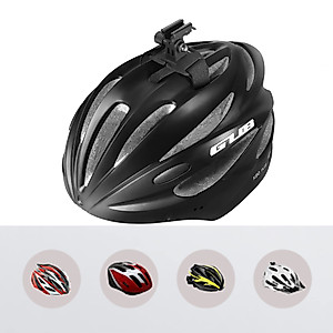 Professional Helmet Mount for BrightRoad Front Bike Light 8000, Best Bike Headlight Accessories, Helmet Adapter Holder with Adjustable Strap, Fits Most Bicycle Helmets, Adjustable Angle Up and Down