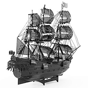 Fascinations Metal Earth Premium Series Black Pearl Black Version 3D Metal Model Kit