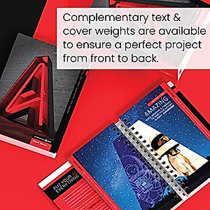 Accent Opaque White 8.5” x 11” Cardstock Paper, 100lb, 271gsm – 1,600 Sheets (8 Reams) – Premium Smooth Heavy Cardstock, Printer Paper for Invitations, Cards, Menus, Business Cards – 188091C