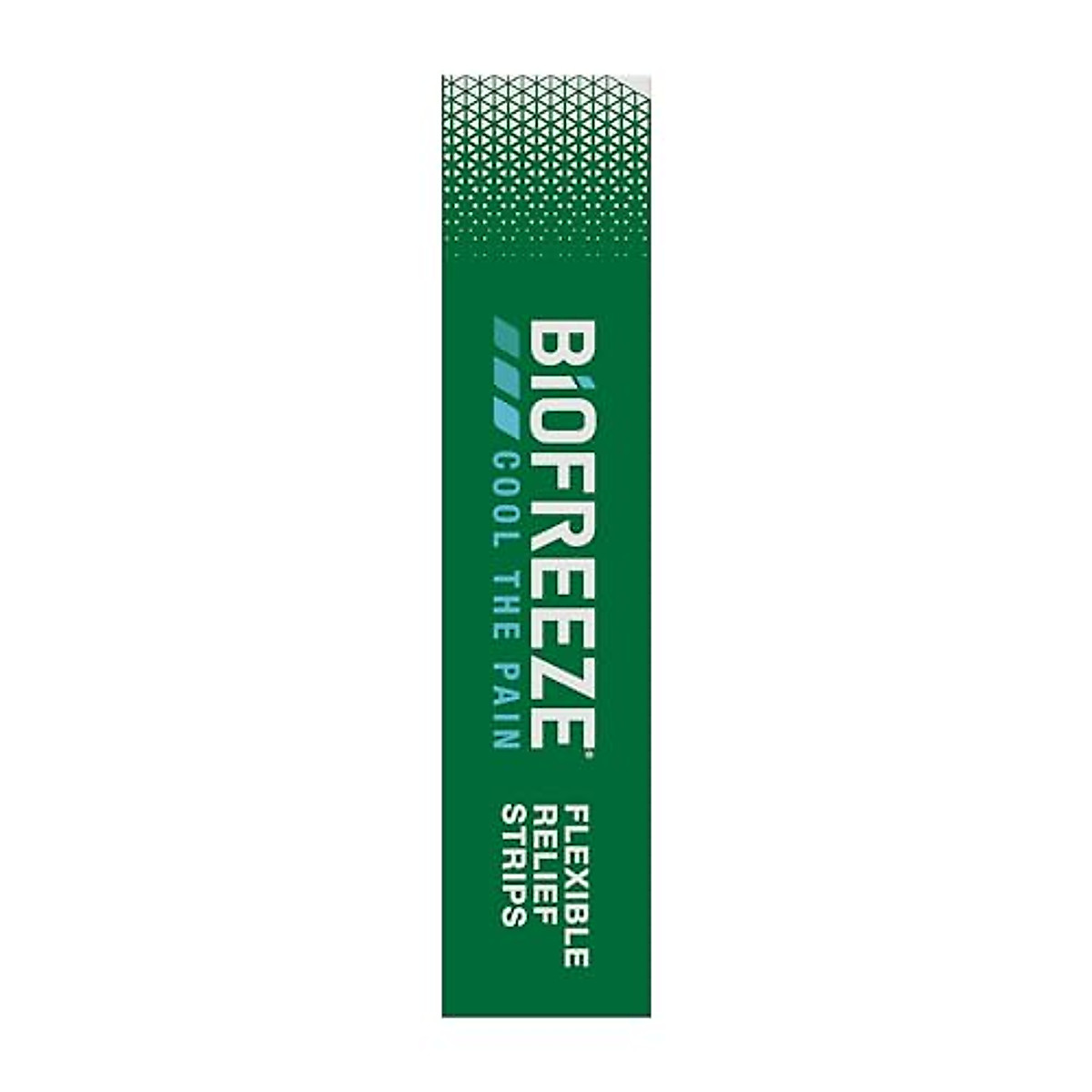Biofreeze Pain Relief Flexible Strips Pre-Cut, 4Ct. Pain Relief for Sore Muscles, Arthritis, Backaches, Sore Joints, Sprains, Strains, and Bruises (Packaging May Vary)
