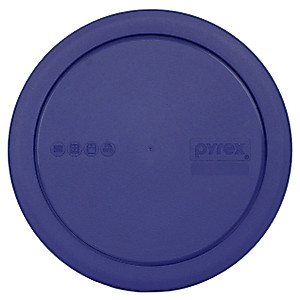 Pyrex (1) 325-PC Blue 2.5 Quart (1)323-PC Red 1.5 Quart (1) 322-PC Blue 1 Quart Mixing Bowl Lids Made in the USA