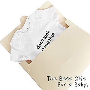 Rocksir Funny Slogan Super Soft Cotton Comfy Baby Short Sleeve Bodysuit (dad1, 3m)