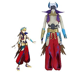 Fate/GrandOrder FGO Gilgamesh Cosplay Costume 3313 (Male S)