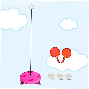 VANZACK Kidcraft Playset 3 Sets Robot Toys Toy for Kids Childrens Toys kidcraft playset Table Tennis Training Tool Sports Training Toy for Children Elastic Accessories Individual