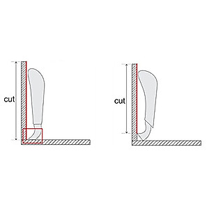 Olecranon Blade, Acrylic Hook Knife Blades 10pcs/1 parcel