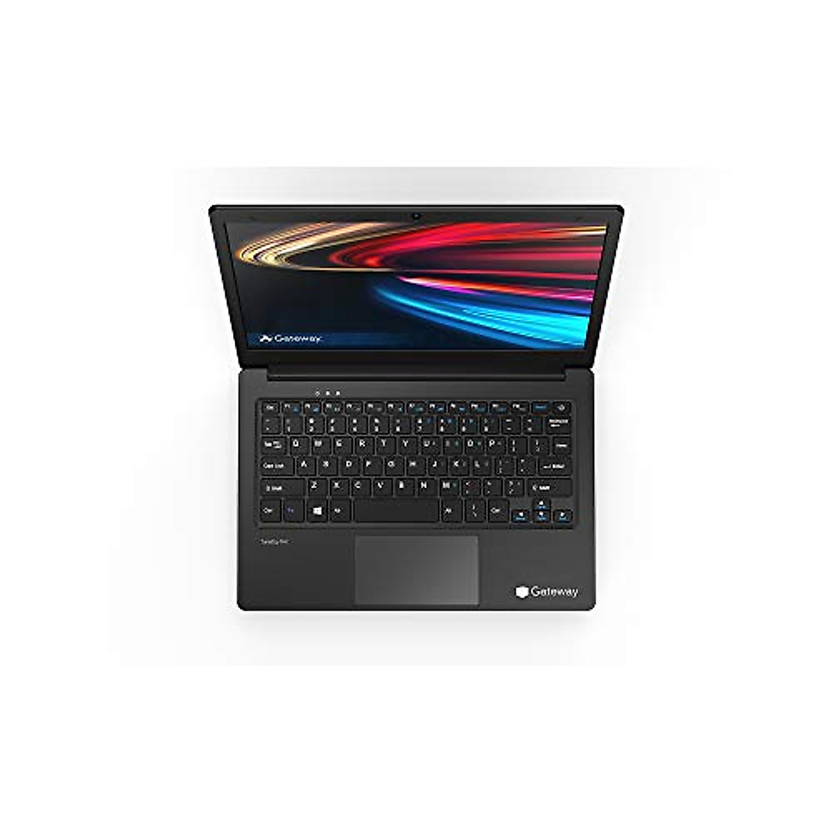 Gateway 14.1" Ultra Slim Notebook, FHD, Intel Celeron, Dual Core, 4GB 64GB, Tuned by THX Audio, Mini HDMI, Cortana, 1MP Webcam, Windows 10 S, Black (Renewed)