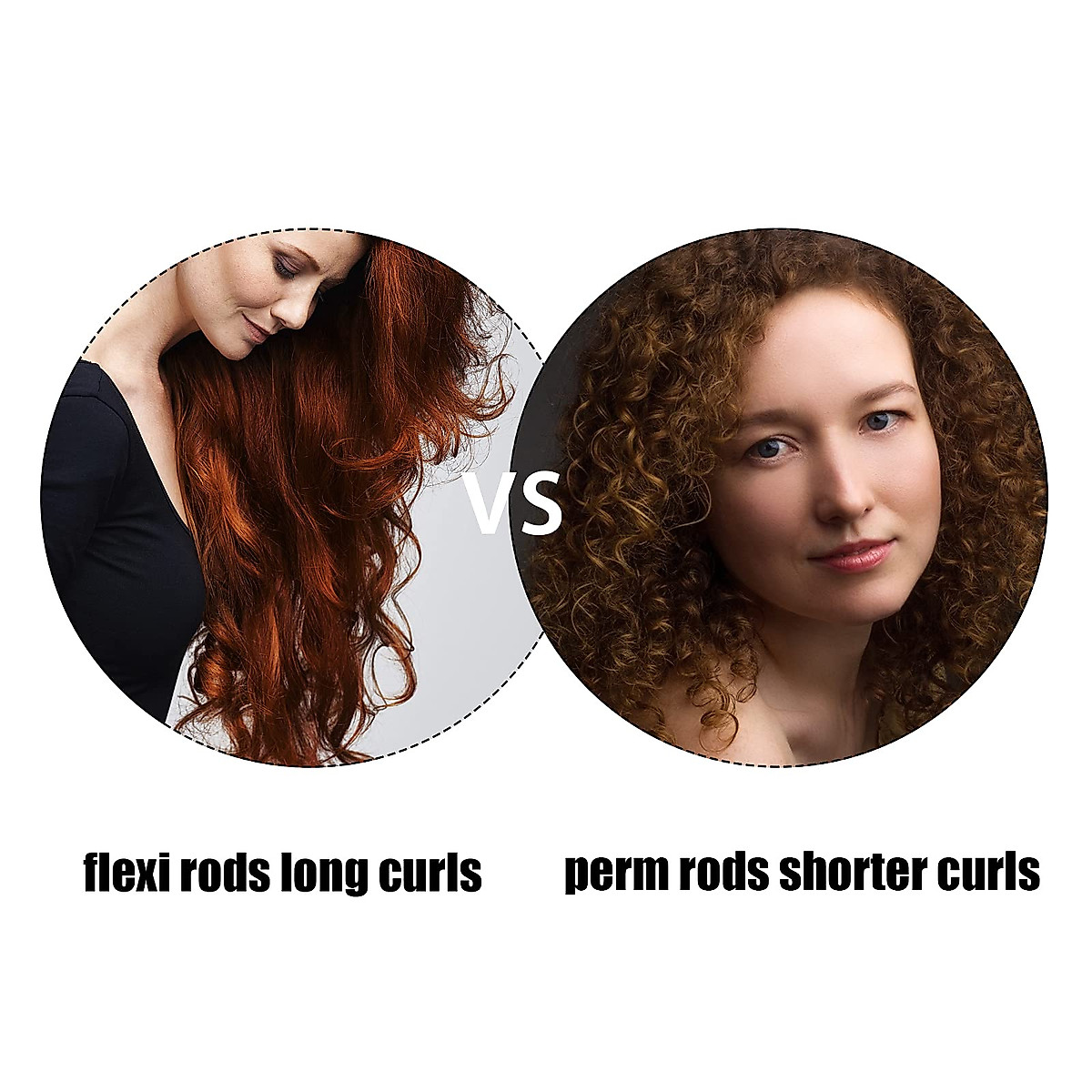 50pcs Cold Wave Rods Set - Medium Size Curlers for Natural, Long & Short Hair, DIY Perming & Curly Hair Tools