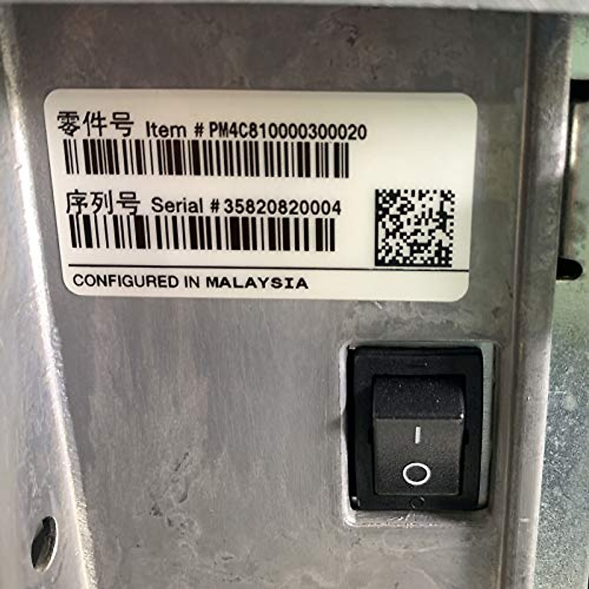 Intermec PM4I PM4G411000300220 Thermal Barcode Label Printer Network USB 203DPI