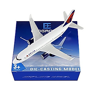EcoGrowth Model Plane Delta Airplane Toy Plane Model Airplane for Collection & Gifts for Plane Enthusiast