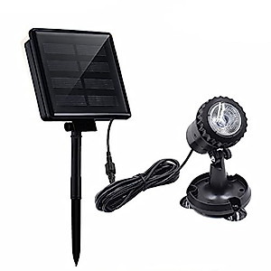Yolispa Solar Swimming Pool Light Outdoor Landscaping Light Solar ed Otdoor Light for Patio Pathway Porch Pool Garage1 Solar Swimming Pool Lights Garden Driveway Porch Walkway Light Patio pathwa