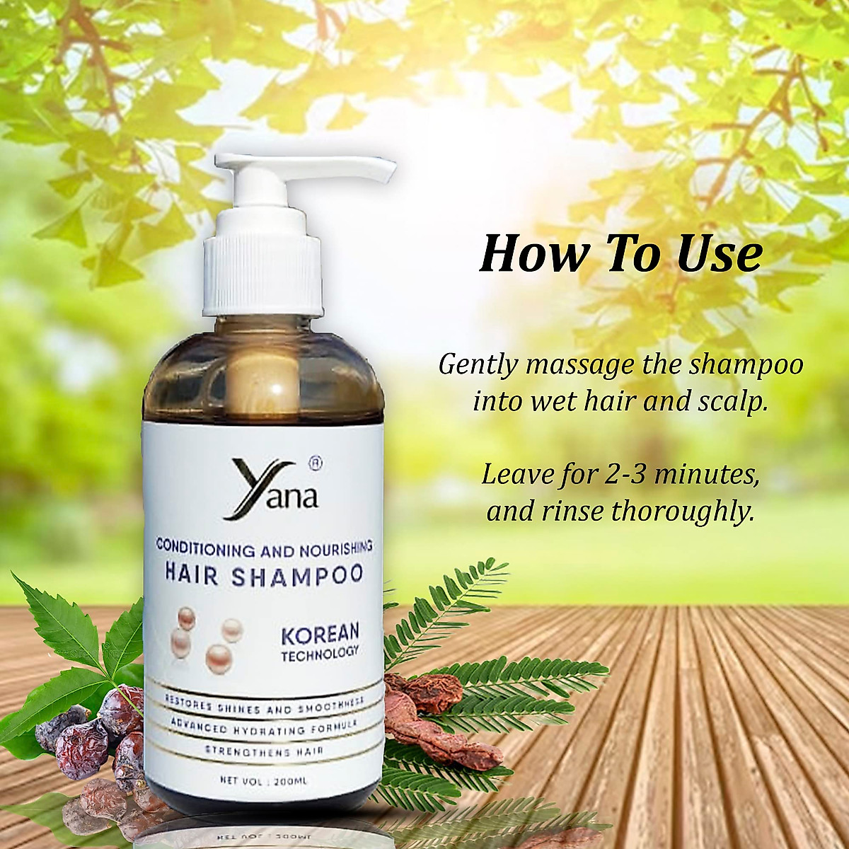 Yana Routine 2-in-1 Shampoo & Conditioner for Men & Women, Suitable for Color Treated Hair, with Purifying Hydrating & Nourishing Extracts of Rosemary & Argan Oil, Clears Build Up Gently & Deeply,