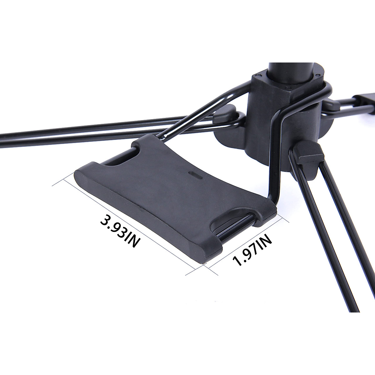 GEEK Professional EWI Stand | Aerophone&Electronic Wind Instrument Stand holder | Foldable&Stable Metal Stand | Adjustable Height | Antiskid designed Tripod Stand | For AKAI Roland Yamaha EWI series