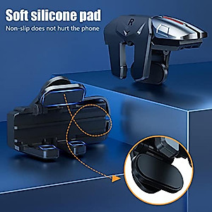 Game Controller Trigger for PU-BG, G21 Gamepad Joystick Aim Shooting L1 R1 Key Button Compatible for i-Phone [video game] [video game] [video game]