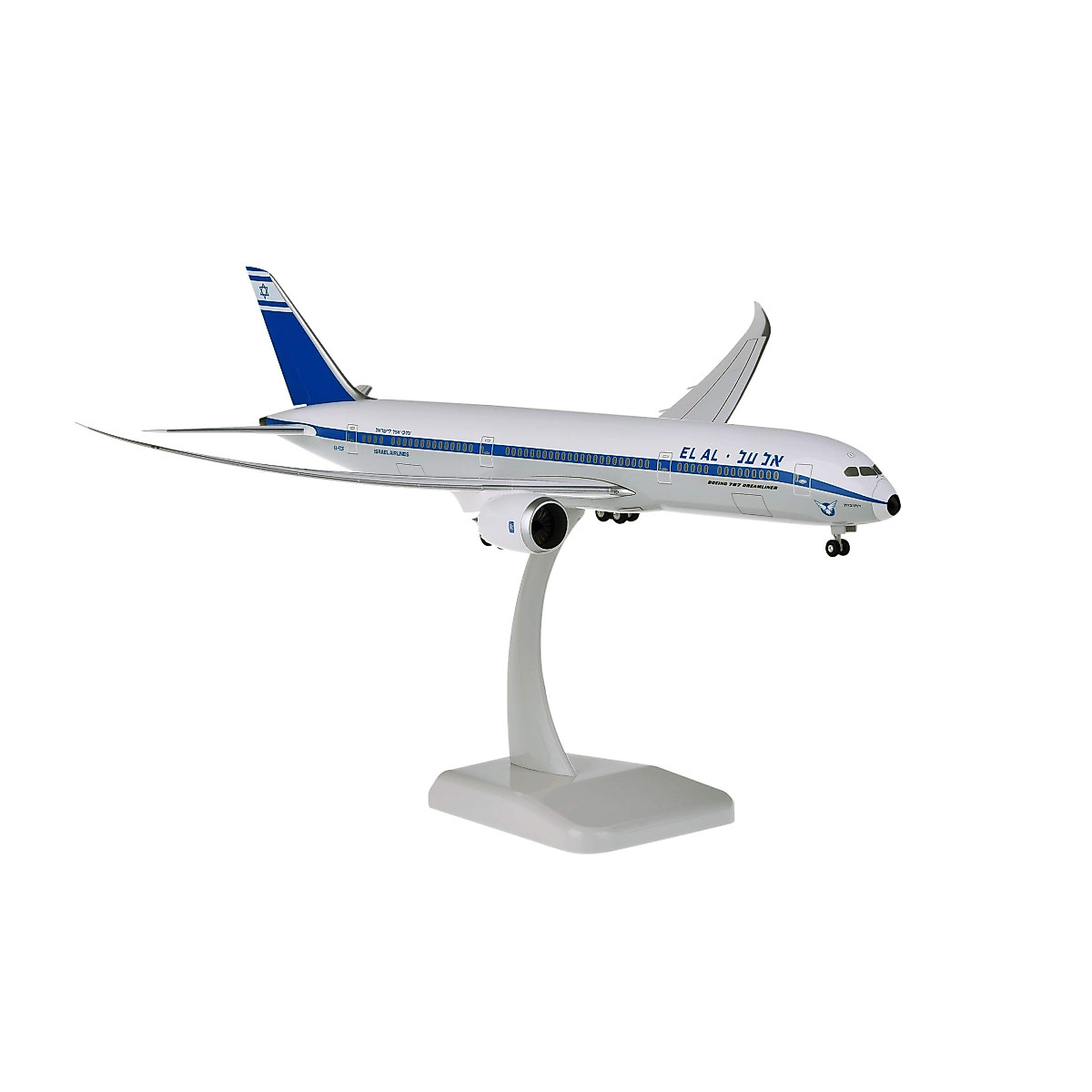 Daron Hogan El Al 787-9 1/200 Retro W/Gear Reg#4X-EDF
