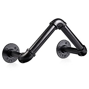 psqoong Garden Hose Holder, Water Hose Holder Wall Mount, Hose Hanger Holds Up to 125 ft Water Hose, Garden Hose Storage, Heavy Duty Hose Caddy, Hose Hook, Hose Organizer for Outside