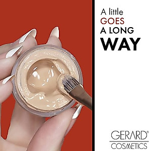 Gerard Cosmetics Clean Canvas Fair Eye Concealer and Base Smudge Proof | Makeup Primer and Eyeshadow Base | Made in the USA | Vegan Formula | Cruelty Free