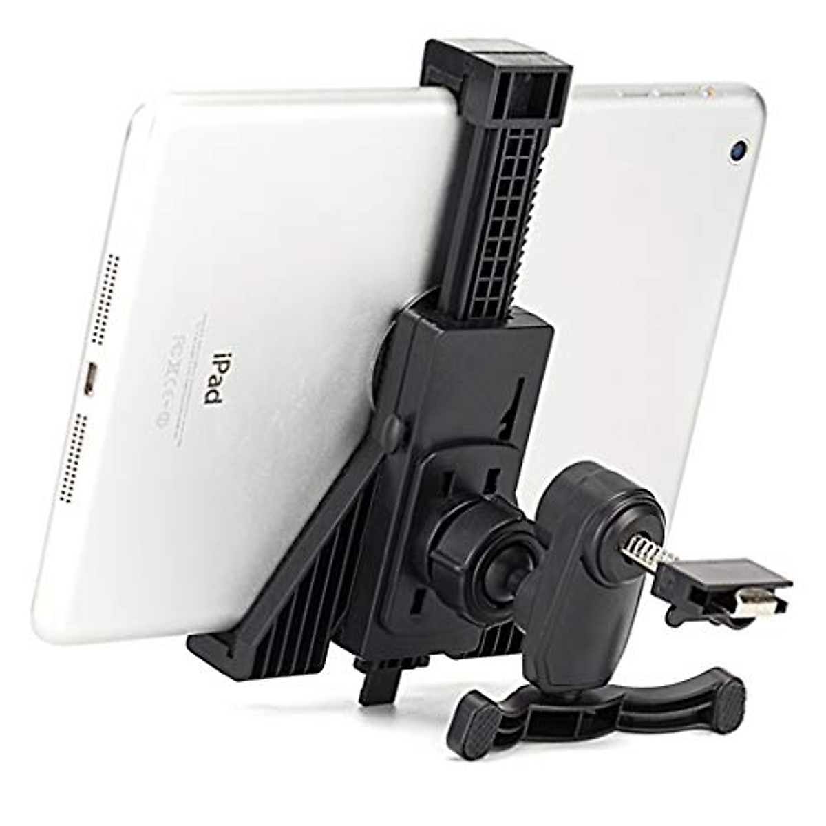 Air Vent Car Mount Compatible with Amazon Fire 7 (2022 Release),(2019 Release),(2017 Release) - Tablet Holder Swivel Cradle Strong Grip Ac Louver