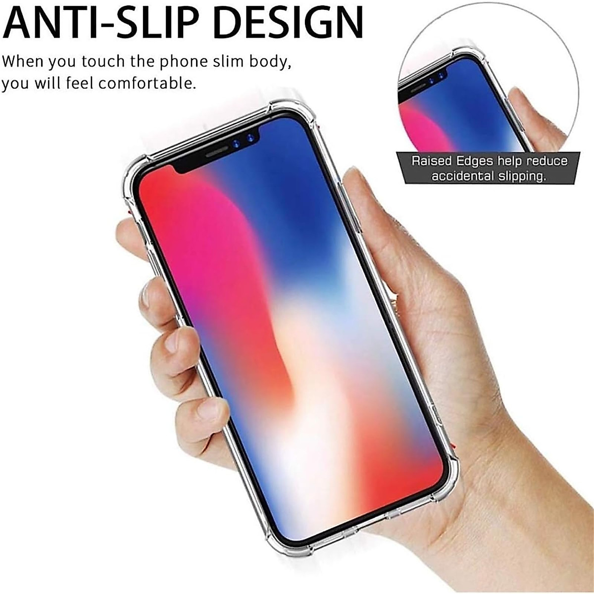 GuluGuru [2-Pack] for Motorola ThinkPhone Case Crystal Clear [Anti-Yellowing Technology] Transparent Soft TPU Defensive Bumper Cover Light Slim Shockproof Armor Protective Phone Case