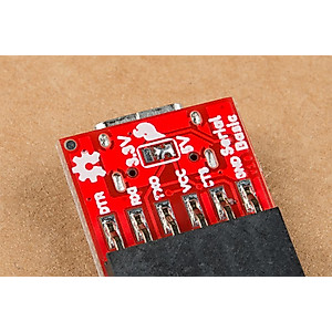 SparkFun Serial Basic Breakout - CH340C and USB-C Development Tool Save space and money in your DIY electronics projects