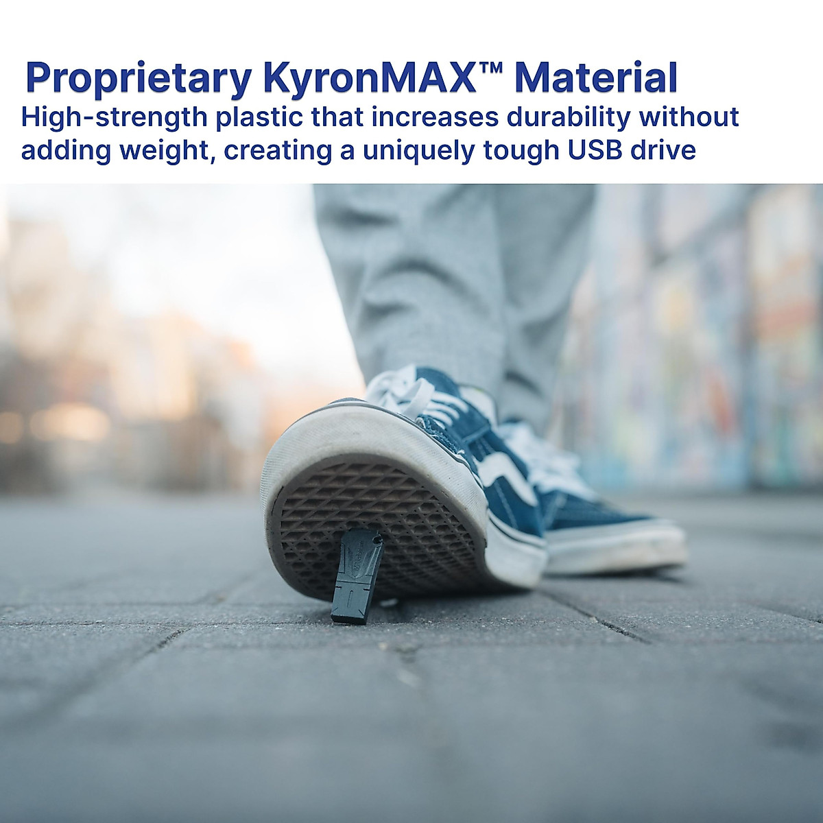 Verbatim 64GB ToughMAX USB 2.0 Flash Drive - Extremely Durable Thumb Drive - Black, 70058