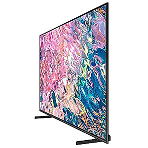 SAMSUNG QN60Q60BAFXZA Q60B 60 inch QLED 4K Quantum Dual LED HDR Smart TV 2022 Bundle with Premiere Movies Streaming + 37-100 Inch TV Wall Mount + 6-Outlet Surge Adapter + 2X 6FT HDMI 2.0 Cable