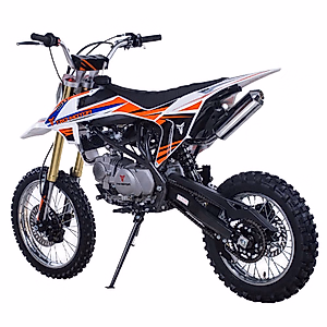 X-PRO 150 Dirt Bike Zongshen Brand Engine with 4-Speed Manual Transmission! Big 17"/14" Tires!(Black)