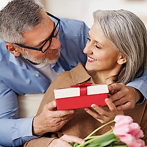 comfit 50th Wedding Anniversary - 50th Wedding Gifts for Dad, Mom, Husband, Wife, 50th Anniversary For Couple, 50th Gifts for Parents-Wine&Whiskey Glass Gift for Mr and Mrs,His and Hers18.5,13.8OZ