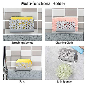Attom Tech Home Dish Drying Rack with Sponge Holder