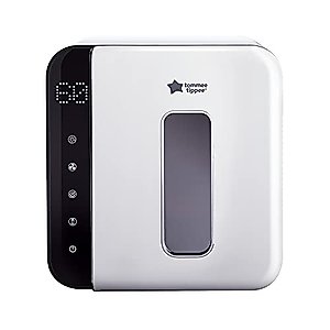 Tommee Tippee UV 3-in-1 Sterilizer and Dryer for Baby Bottles and Accessories, Kills 99.9% of Bacteria and Viruses*, Steam and Water Free