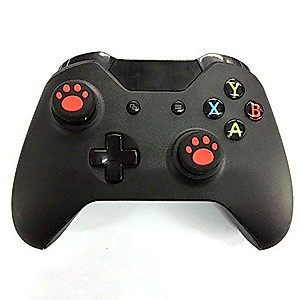 Silicone Thumb Grip Cap Cover Thumbstick Joystick for Sony PS3 PS4 PS2 Xbox One Xbox 360 Xbox One X S PS4 Pro Slim Cat Print (10 PCS)