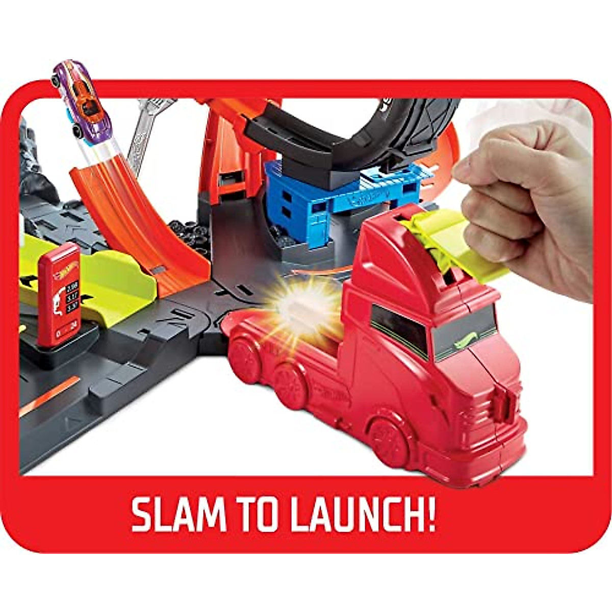 Mattel Hot Wheels Toxic Gorilla Slam