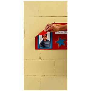 3M 108 Scotch Removable Mounting Squares, 1" x 1", White